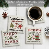 Thirstystone "Christmas Treats" 4-Pack Tumbled Tile Coasters - Walmart.com