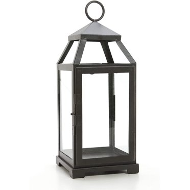 Allgala 3-PC Set Jumbo Luxury Modern Indoor/Outdoor Hurricane Candle ...
