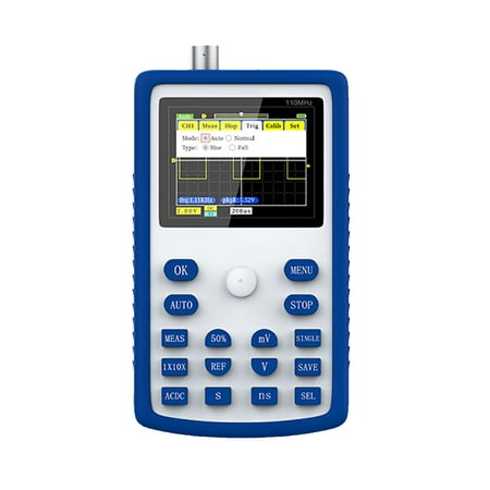 Transemion Car Repair LCD Handheld Digital Oscilloscope 500Msa/S 110Mhz ...