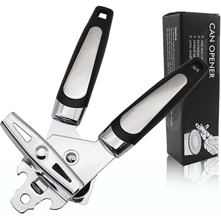 Manual Can Opener Stainless Steel Smooth Edge 3 in 1 Cutter Tool for ...