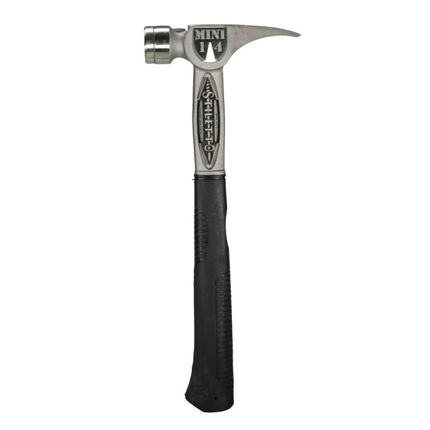 Stiletto TBM14RSS 14-Ounce TiBone Replaceable Mini Smooth Face Hammer ...