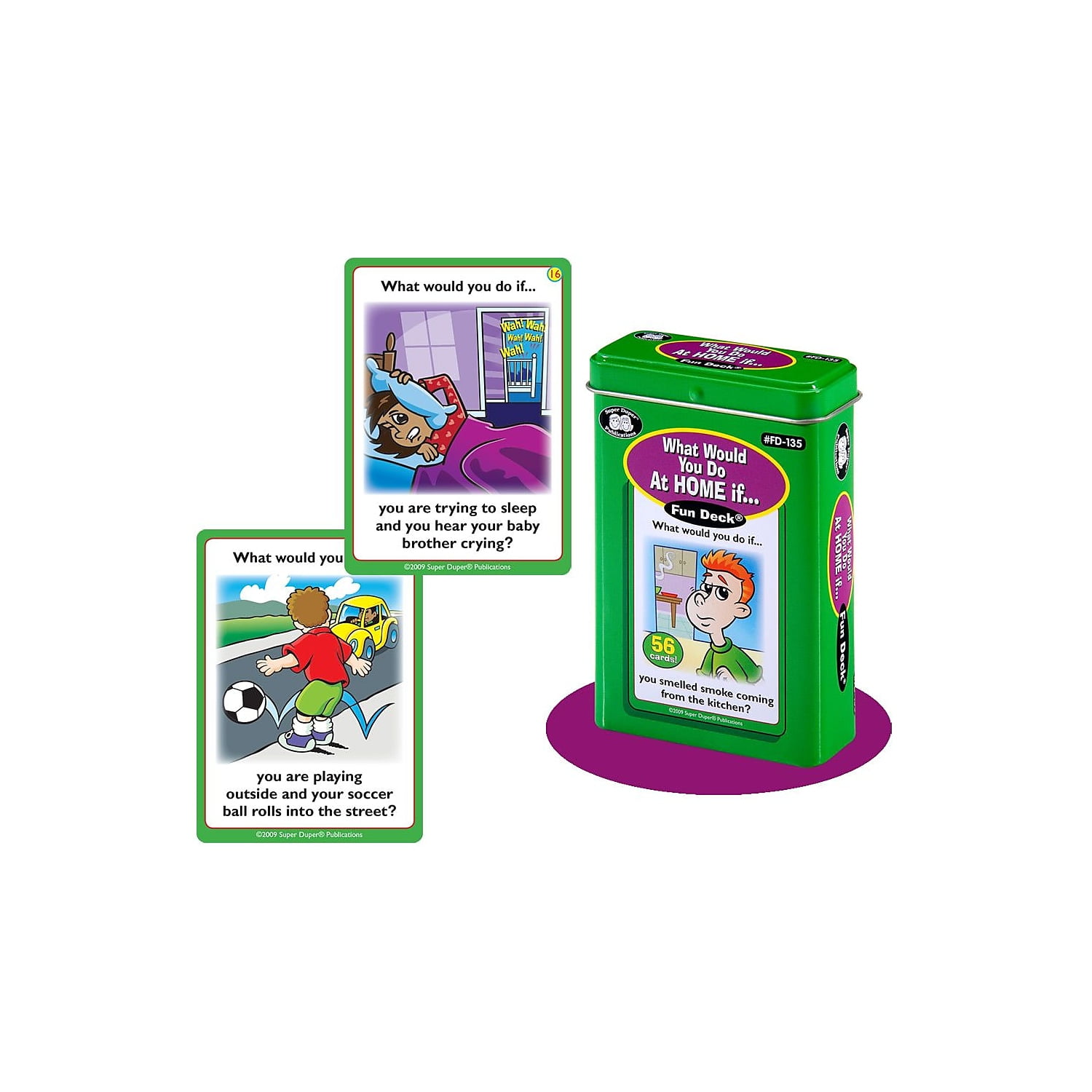 Super Duper® "What Would You Do At Home If …" Fun Deck Cards - Walmart.com