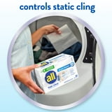 all Fabric Softener Dryer Sheets for Sensitive Skin, Free Clear, Count ...