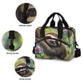 ALAZA Cute Sloth on Tree Insulated Lunch Box Large Reusable Cooler Bag ...