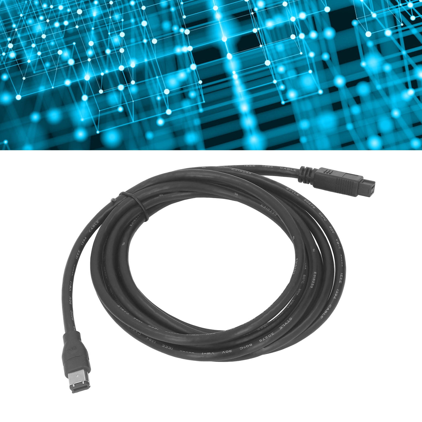 Cable Firewire DV cable profesional Firewire DV de 9 pines a 6 pines ...