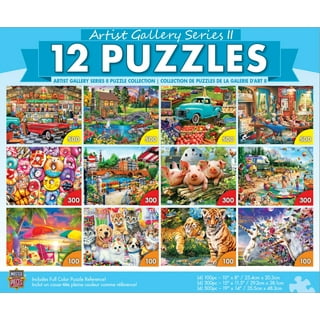 Bluey, 5 Wood Puzzles Jigsaw Bundle with Tray, for Kids Ages 3 and up ...