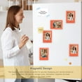 Instant Photo Magnetic Frame - ABS Plastic No-Drill Adhesive Display ...