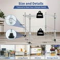 YSSOA Heavy Duty Shelving Unit, Wire Metal Stackable Storage, 1-Tier ...