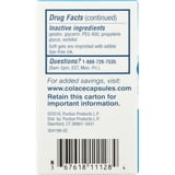 Colace Clear® Soft Gels, Stool Softener, 50mg (28-Count) HSA/FSA ...
