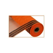 AK-Trading Polyester Blend Burlap Webbing Ribbon with Stitching, 1.5 ...