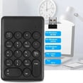 New 2.4G Wireless Digital Keyboard USB 18Keys Mini Numeric Keypad ...