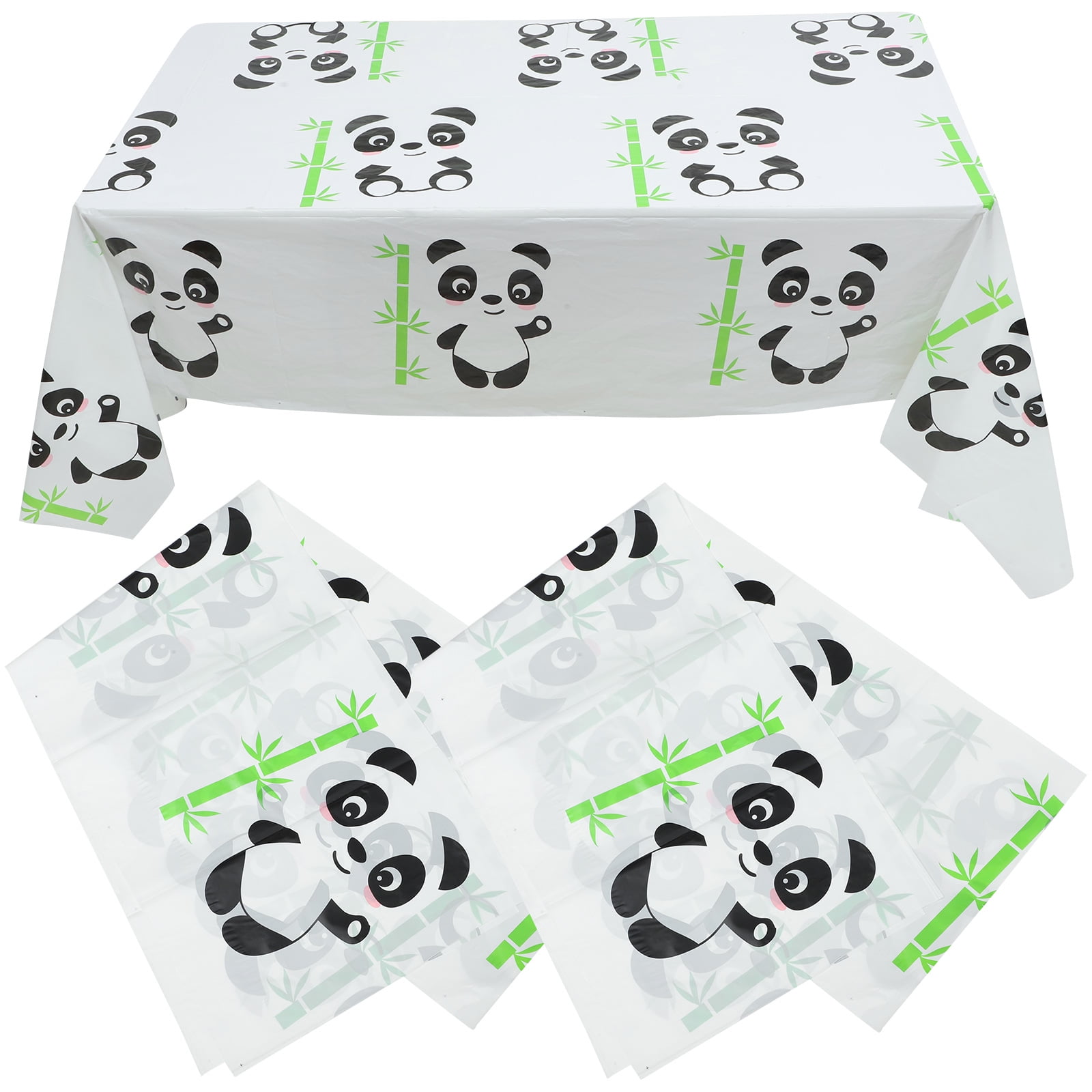Click here for Oakleem 3pcs Panda Themed Table Cloth Birthday Par... prices