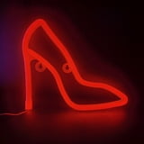 Coloody High heels Shaped Neon Lights LED Neon Light Sign Neon Wall ...