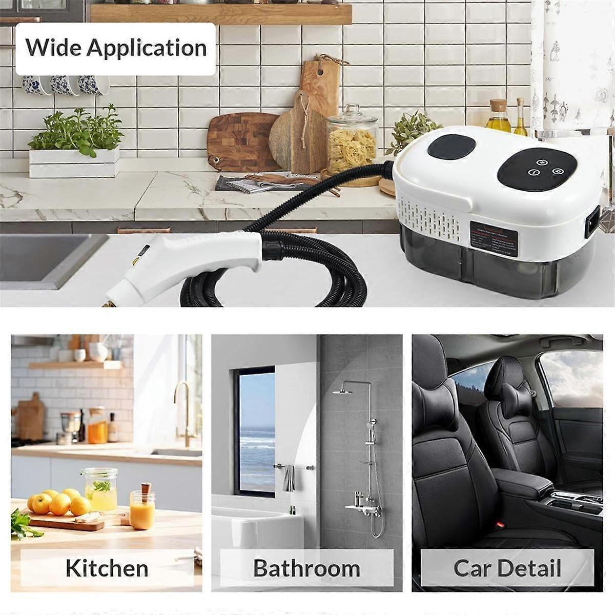 Steam Cleaner with Smart Touch Screen High Pressure Steamer for ...