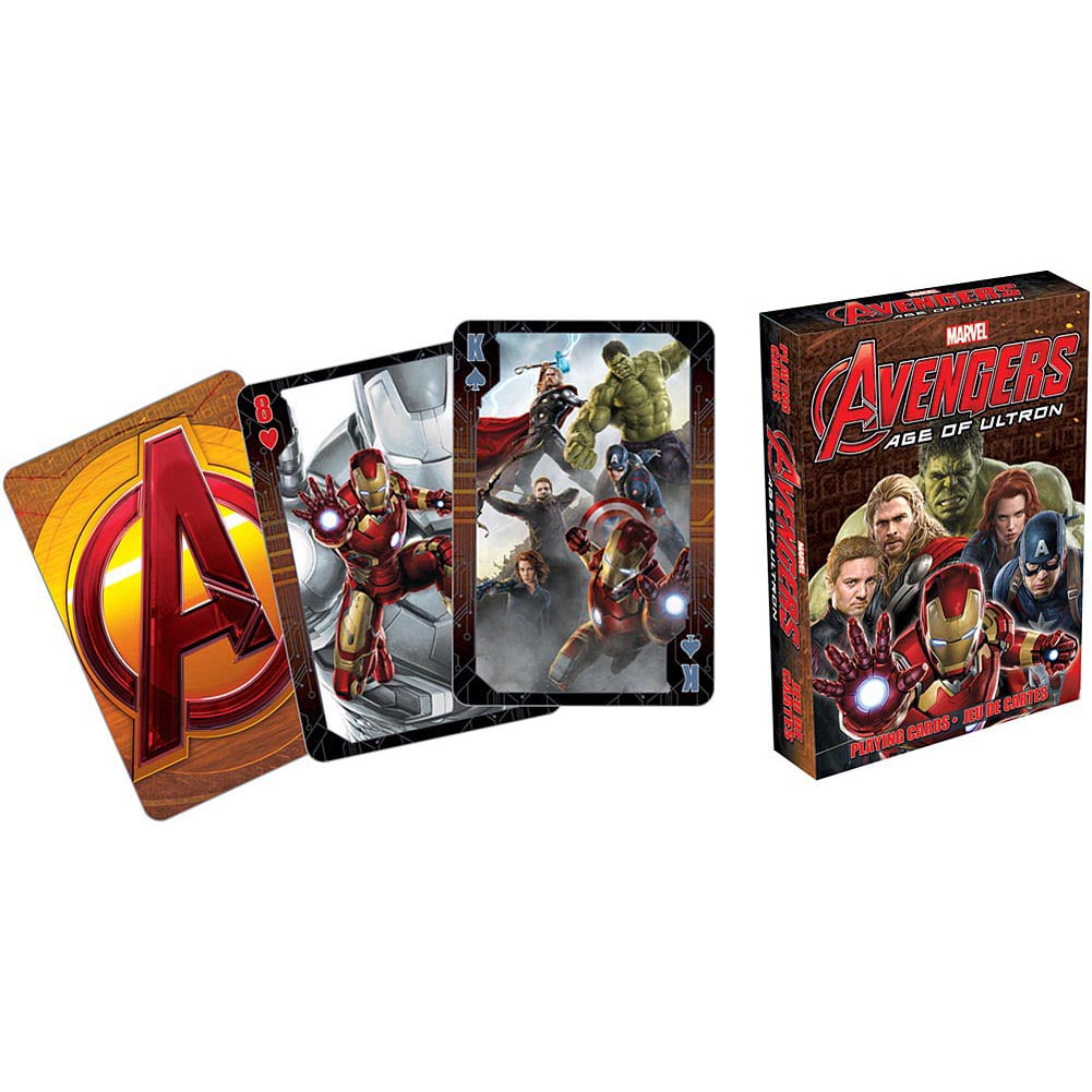 Marvel Avengers 2 Playing Cards, Cartoons | Comics by NMR Calendars ...