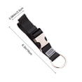 Adjustable Luggage Connecting Strap Metal Ring Multi Purpose Travel Bag ...
