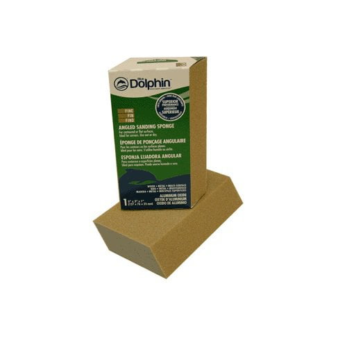 Blue Dolphin FA-10 Fine Angle Sanding Sponge, 100 Grit - Walmart.com
