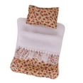 Adjustable Doll Sleeping Bag And Pillow Set with Lovely Flower Pattern ...
