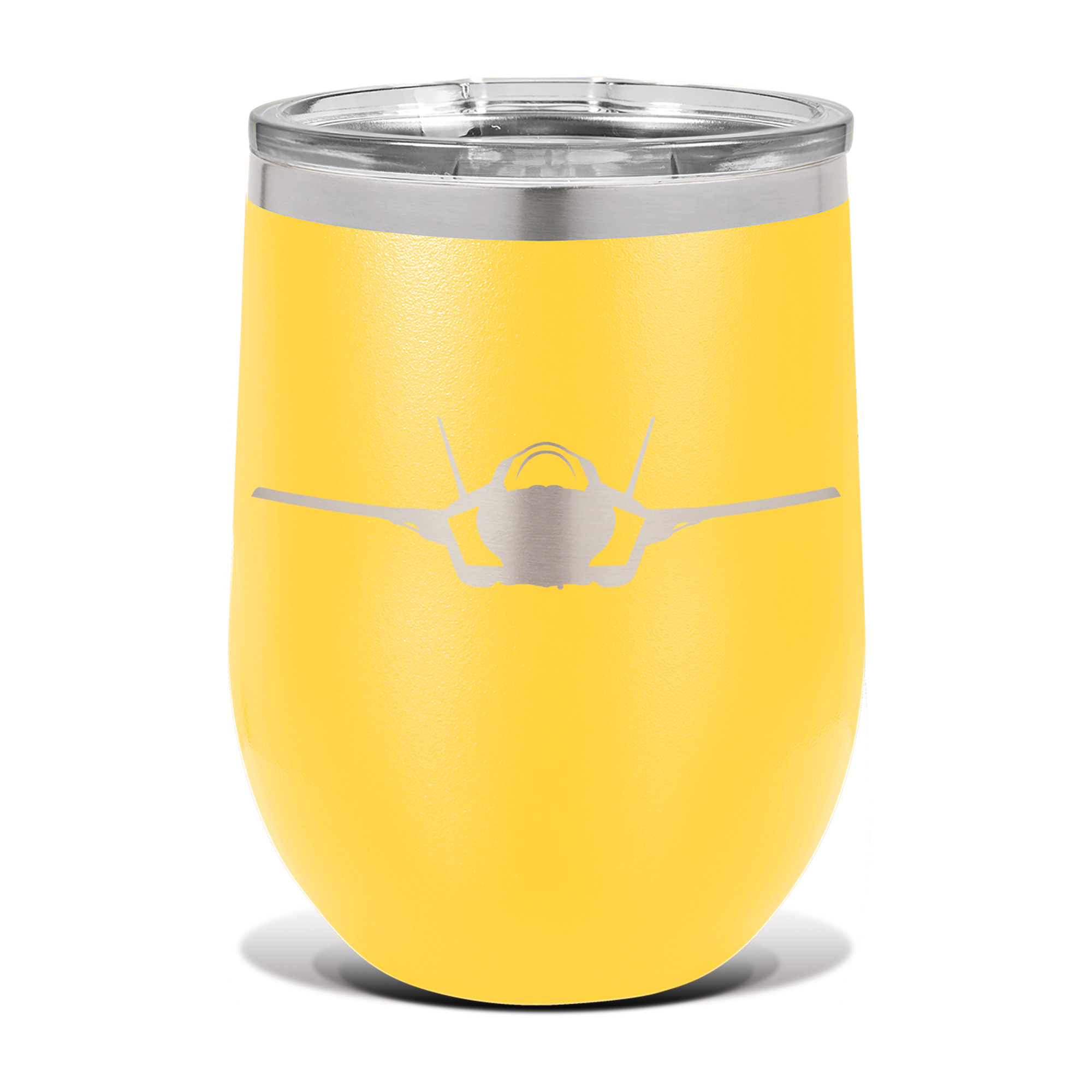 F-35B Lightning II Wine Tumbler 12 oz - Laser Engraved - Stainless ...
