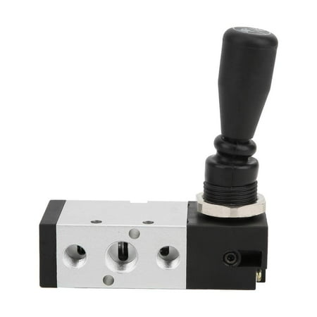 Hand Pneumatic Valve 5 Way 2 Postion Air Hand Lever Operated Valve Hand ...