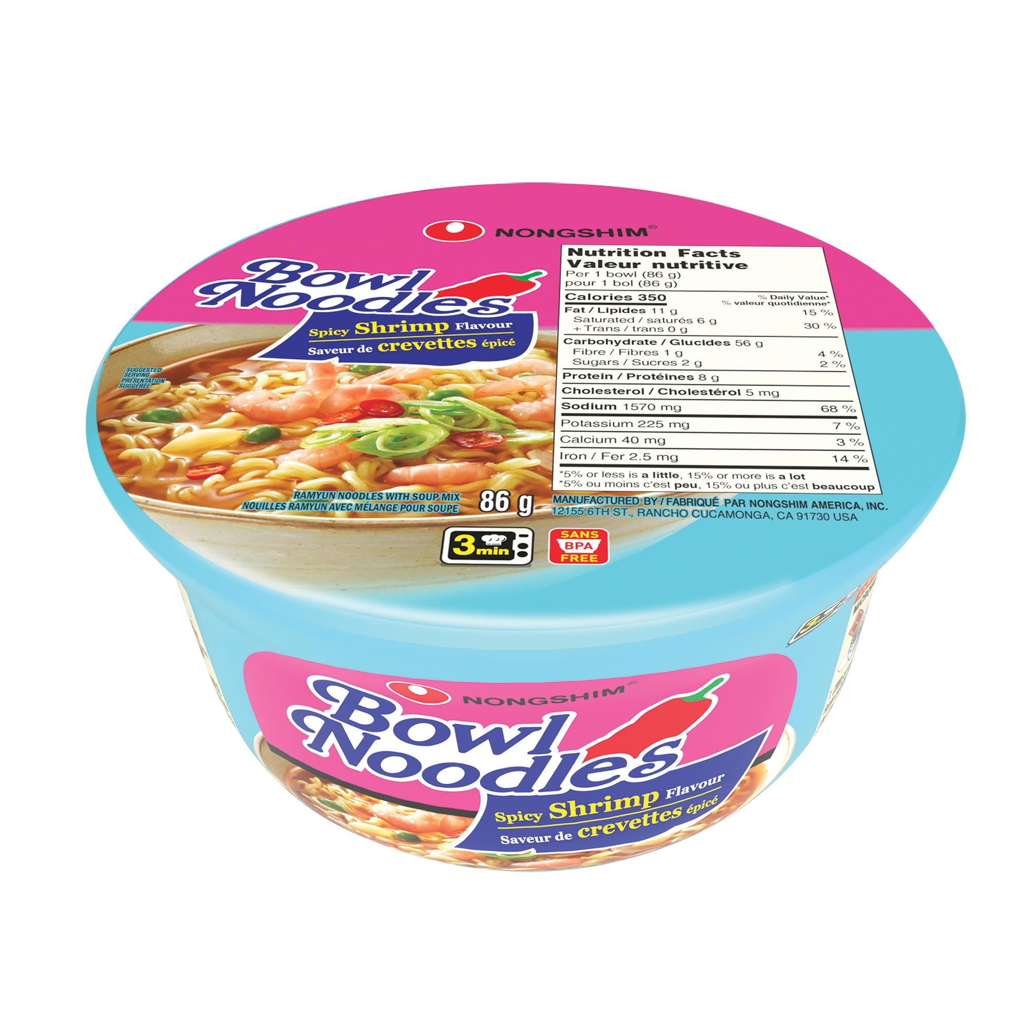 Click here for Nongshim Canada Inc. Nongshim Spicy Shrimp Bowl No... prices