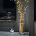 Acrylic Cylinder Clear Vases Tall Large Plastic Flower Vase for Bouquet ...
