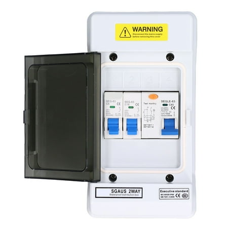 Garage Circuit Breaker,2 Way Circuit Breaker Mini Leakage Circuit ...