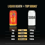 Liquid Death, Cereal Criminal, Fruitty Pebbles-Flavored Sparkling Water ...