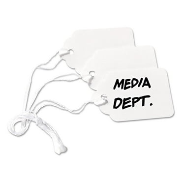 ExcelMark Blank Name Tag/Badge with Magnetic Backing - 1" x 3" (25 Pack ...