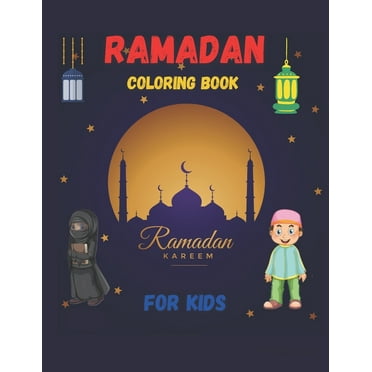 Islamic Themed Coloring Book For Kids and Adults : Ramadan Activities ...