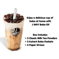J Way Instant Boba Milk Tea Set, Classic Bubble Tea Kit, 3 Drinks - Walmart.com