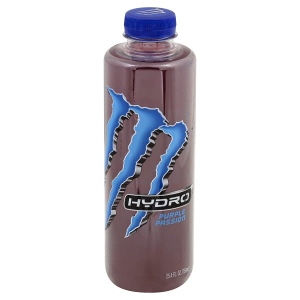 Monster Grape Hydro Purple Passion Energy Drink, 25.4 Fl Oz Bottle ...