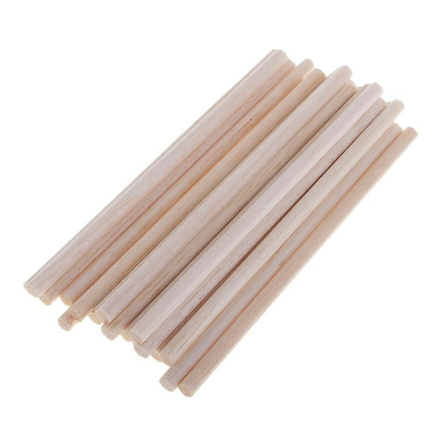 Pack 10/20/50 Balsa Wood Dowel (50mm 120mm 300mm) Long Round Wood ...