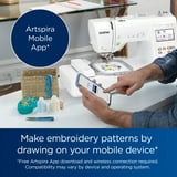 Brother PE570 Embroidery Machine with 135 Built-in Designs, Wireless ...