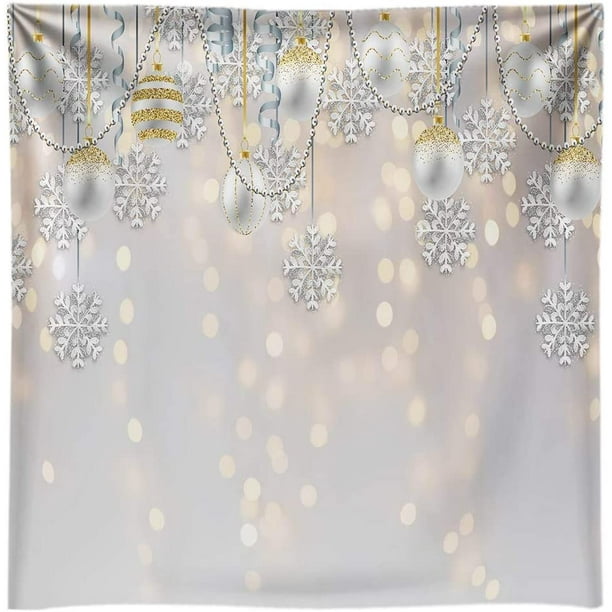 7x5ft Winter Wonderland Party Backdrop for Photography White Christmas ...