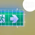 Zcyifa Wire Guard for Exit Sign Emergency Light Steel Wall Mount ...