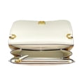 Tory Burch Women's Emerson Mixed-Print Chain Leather Wallet Crossbody ...