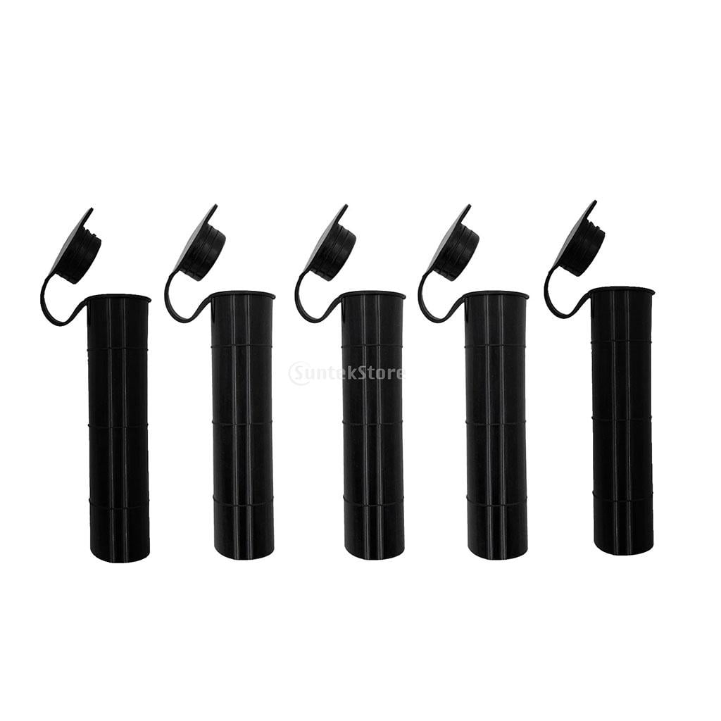 5 Rubber 2" Fishing Rod Holder Insert Tube Protector & Cover ...