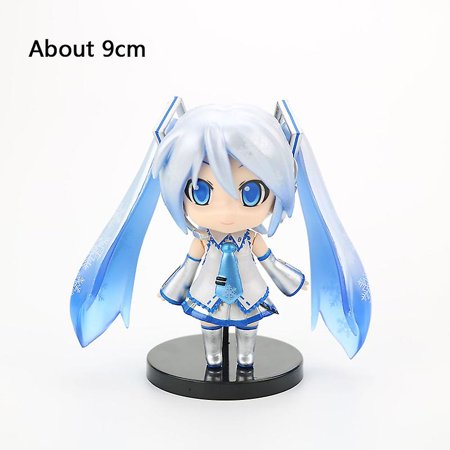 Anime Hatsune Miku Cartoon Cute Kawaii Virtual Singer Manga Statue ...