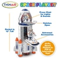 Fun Outer Space Playset: Rocket Ship Toy with Astronauts, Space Racer ...
