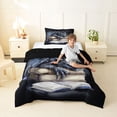Aikeke Gothic Dragon Twin Comforter Sets 2pcs, Magical Animal Bedding ...