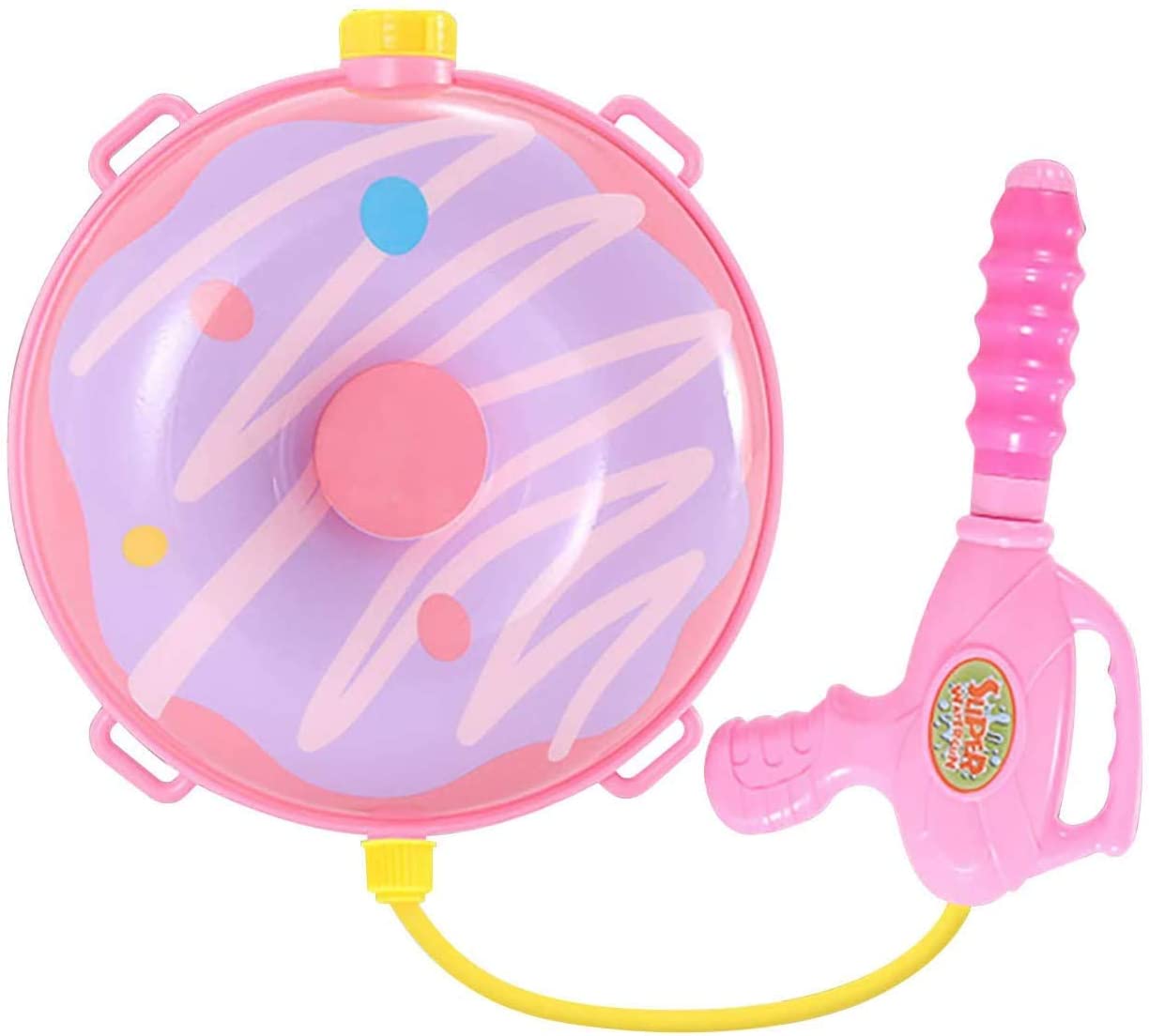 Children's Backpack Water Gun Toys Pull-Out Bathing Pool Outdoor Toys ...