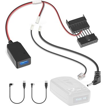Radar Detector Power Cord Adapter,Universal Compatible with All Models ...