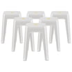 Emma + Oliver Plastic Nesting Stack Stools - Classroom/Home, 11.5 ...