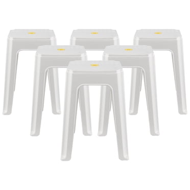 Emma + Oliver Plastic Nesting Stack Stools-Classroom/Home, 11.5"Height ...
