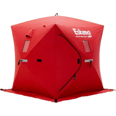 Eskimo QuickFish 2i Ice Fishing Hut Equipment - Portable Insulated ...