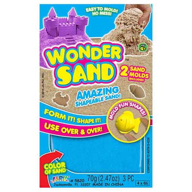 Wonder Sand - Amazing Shapeable Sand (Choose Your Color) - Walmart.com