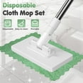 Snap Grip Mini Mop, No-Wash Mop, Zero Touch Mini Mop Wet and Dry ...