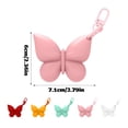 Lip Gloss Storage Keychain Cute Shape Soft Silicone Lipstick Keychain ...