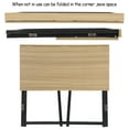 Gymax Folding Computer Desk Table Laptop PC Writing Study Workstation ...